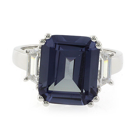 Amazing Quality Alexandrite Silver Ring