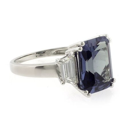 Amazing Quality Alexandrite Silver Ring